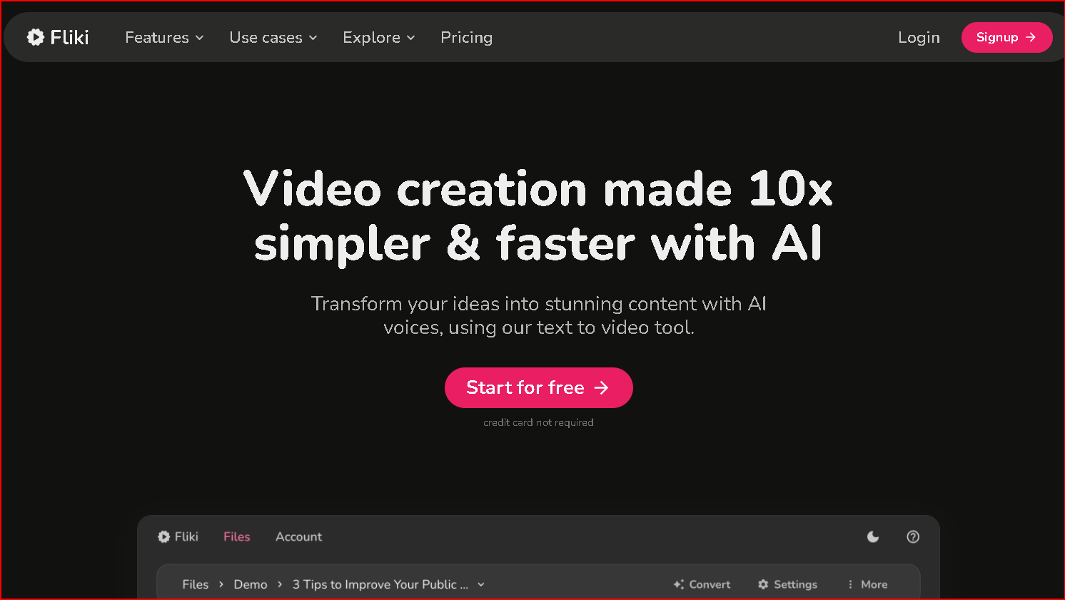 Fliki.ai - Best AI Resources